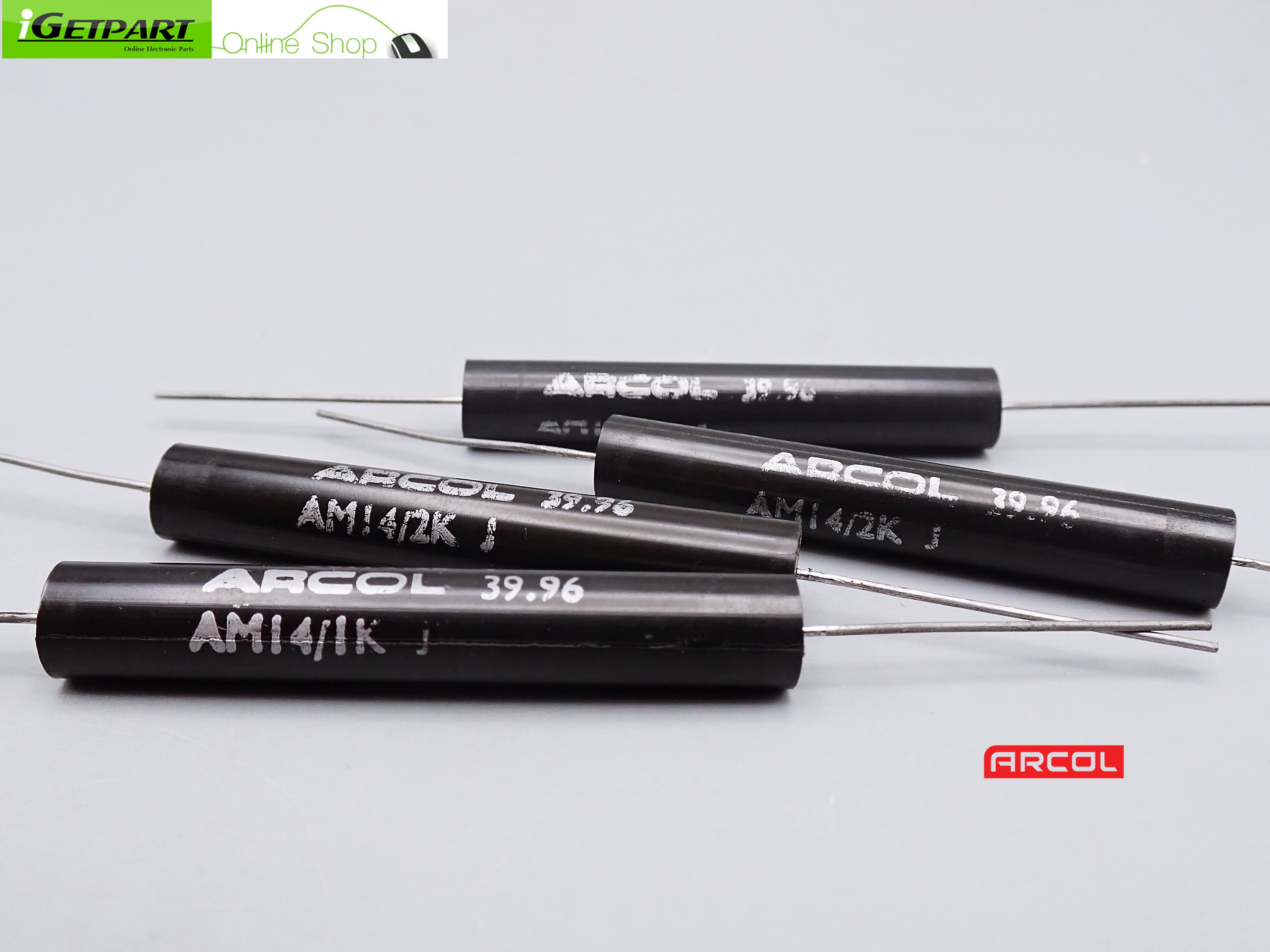 ตัวต้านทาน RESISTOR ARCOL AM14 10WATT 2K | Shopee Thailand