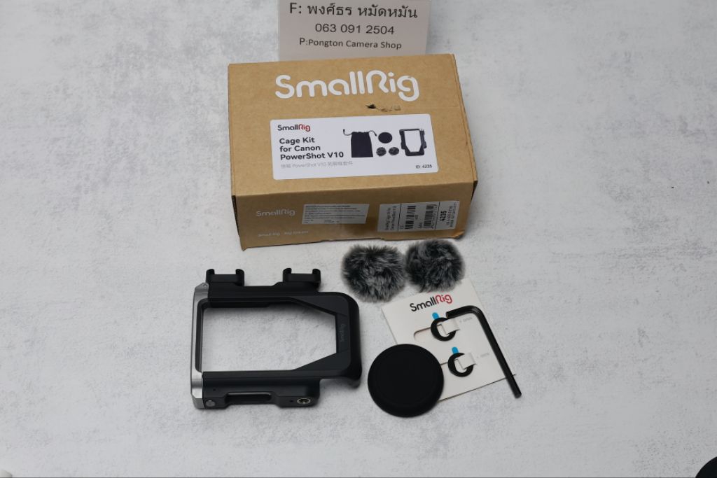 SMALLRIG CAGE KIT FOR CANON POWERSHOT V10สภาพสวยๆ | Shopee Thailand