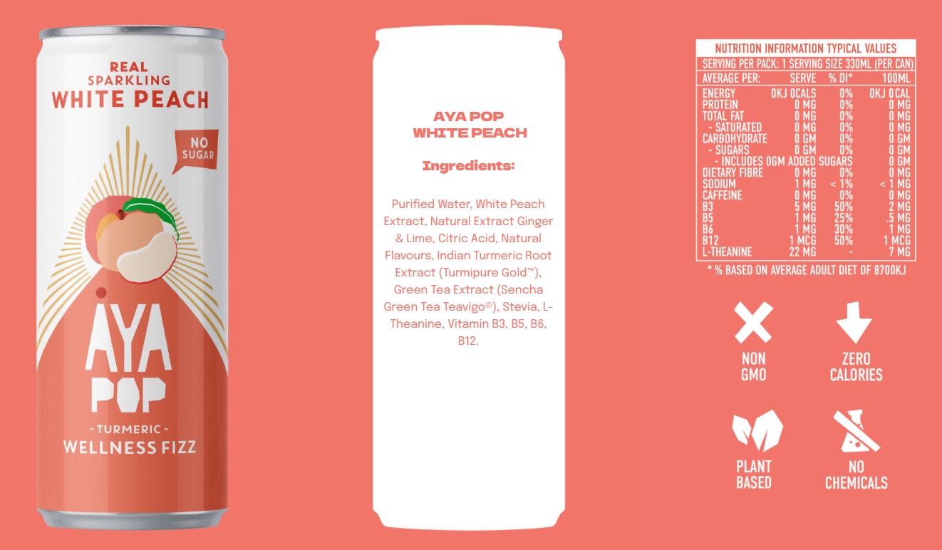 AYA POP เครื่องดื่มโซดาเพื่อสุขภาพ ตราอายะ AYA POP Sparkling Soda Can Drink (330ml) | Shopee ...