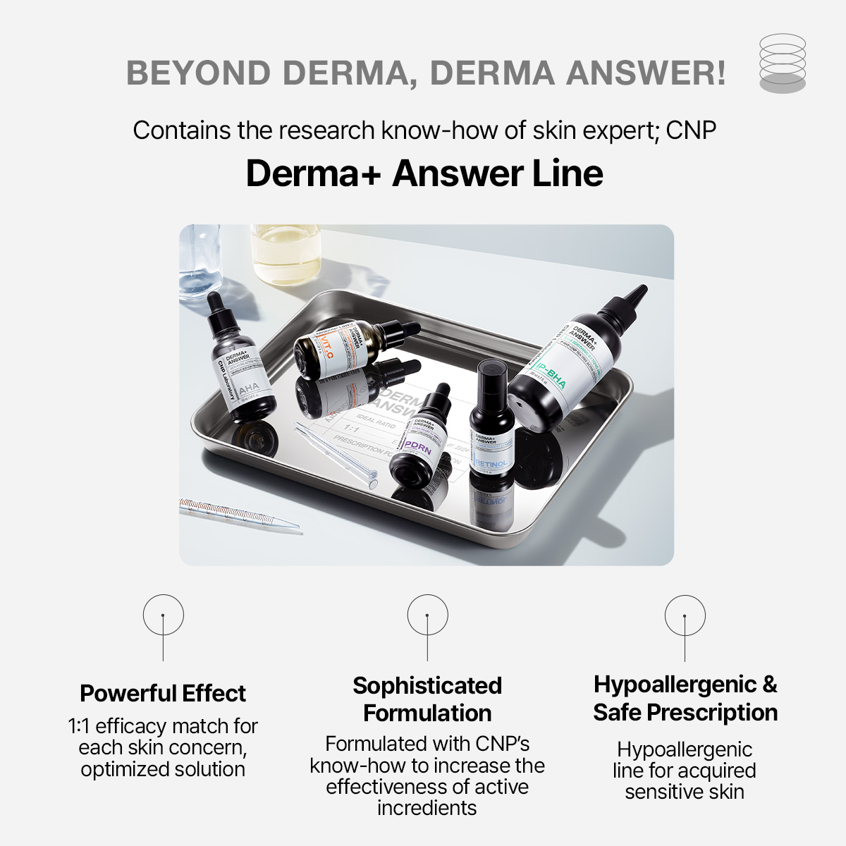 CNP LABORATORY Derma Answer S.O.S Soothing Tonic BHA Ampule 200ml บีเอช ...