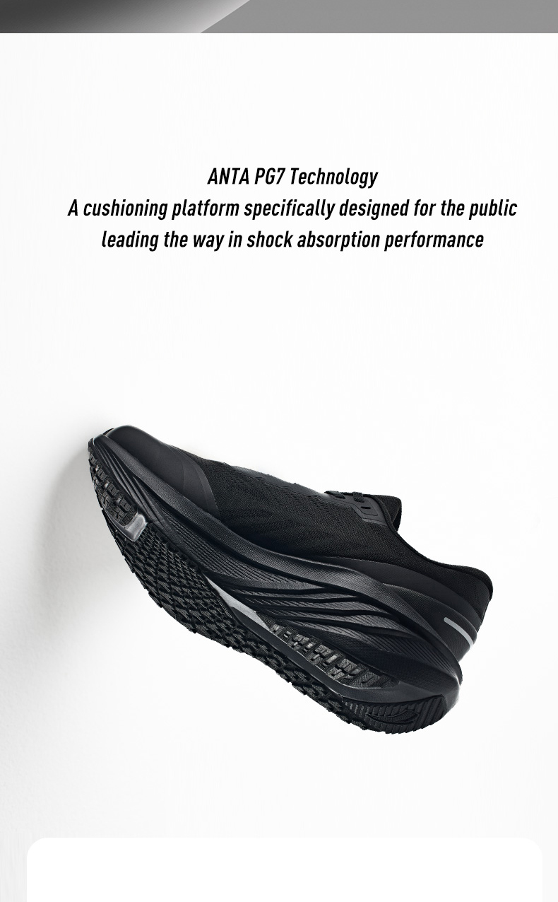 ANTA FLOAT PG7 รองเท้าวิ่งคุชชั่นผู้ชาย 2E Widefoot รองเท้ากีฬา ...