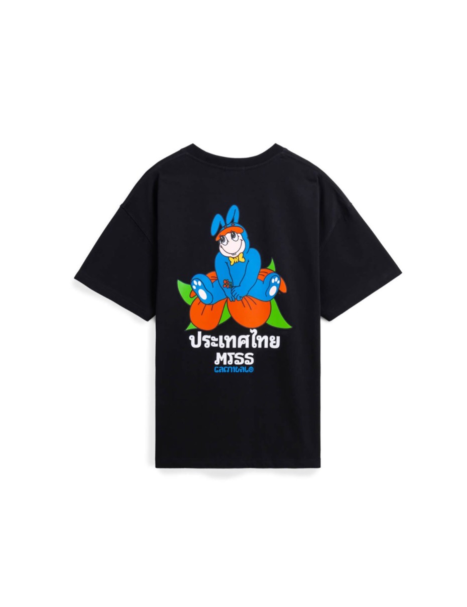 CARNIVAL CNVXMTSST001BK MTSS IN BKK OVS T-SHIRT BLACK | Shopee Thailand