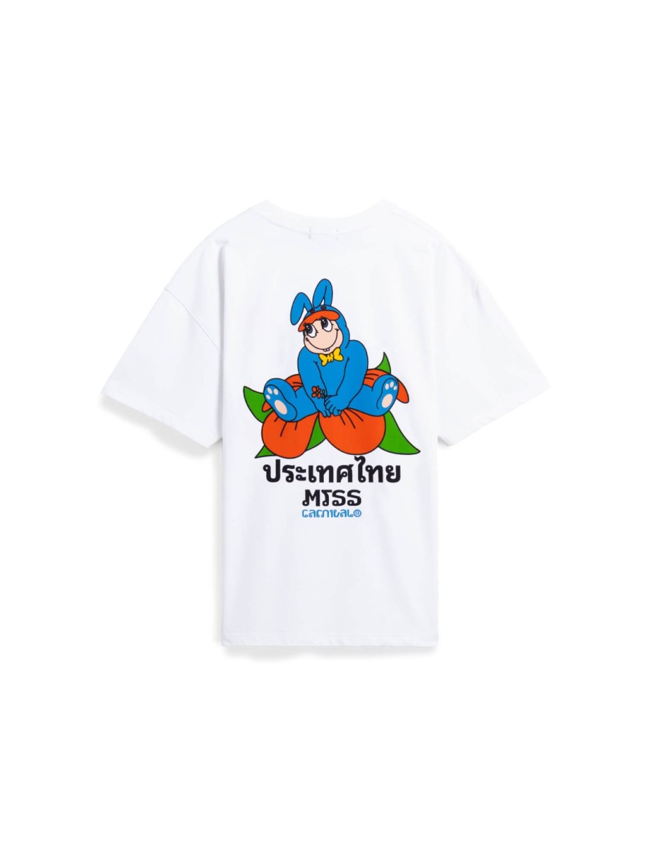 CARNIVAL CNVXMTSST001WH MTSS IN BKK OVS T-SHIRT WHITE | Shopee Thailand