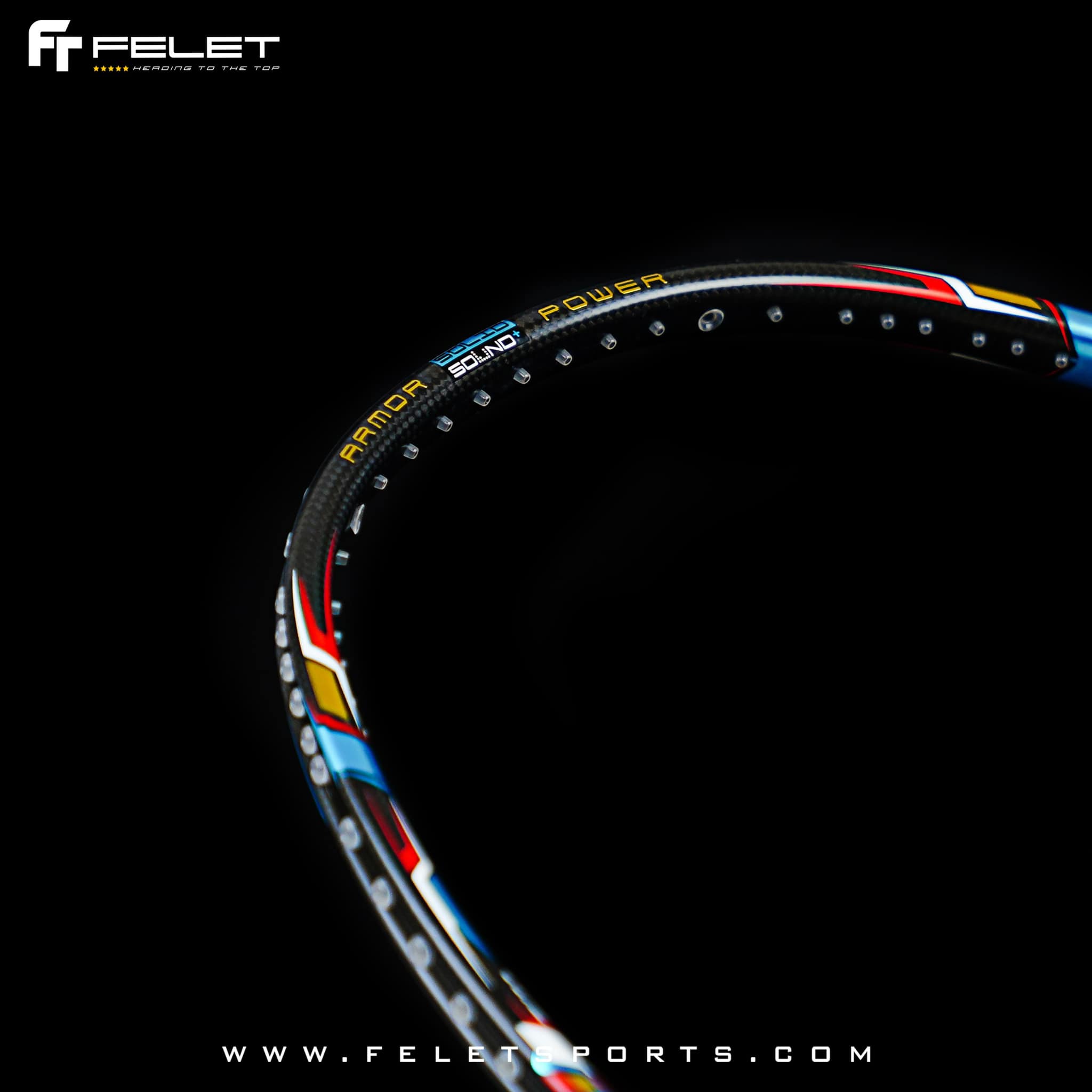 FELET ไม้แบดมินตัน รุ่น WOVEN 8000 แถมเอ็น + กริป คละสี + ซองผ้าพรีเมีย ...