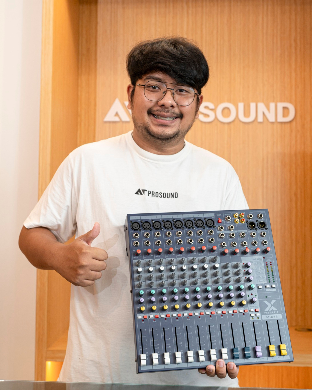 X PRO AUDIO MIX12 (BY River) อนาล็อกมิกเซอร์ MIX 12 เสียบไมค์ได้ 8 ช่อง ...