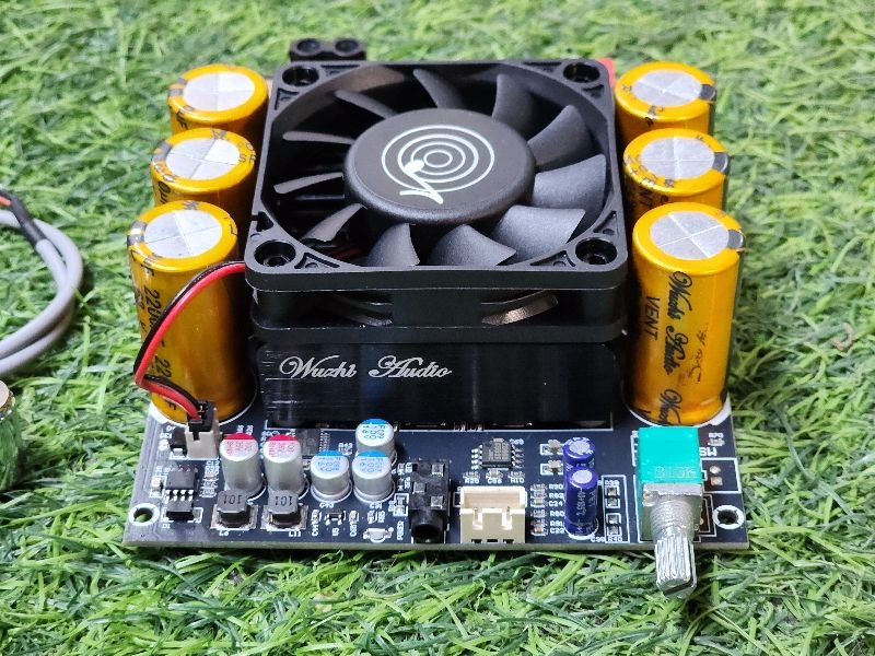 ZK-6002 Wuzhi audio **ของแท้** 1200w (600w+600w) DC18-50v แอมป์แยกซับ แอมป์ขับซับ แอมป์จิ๋ว diy ...