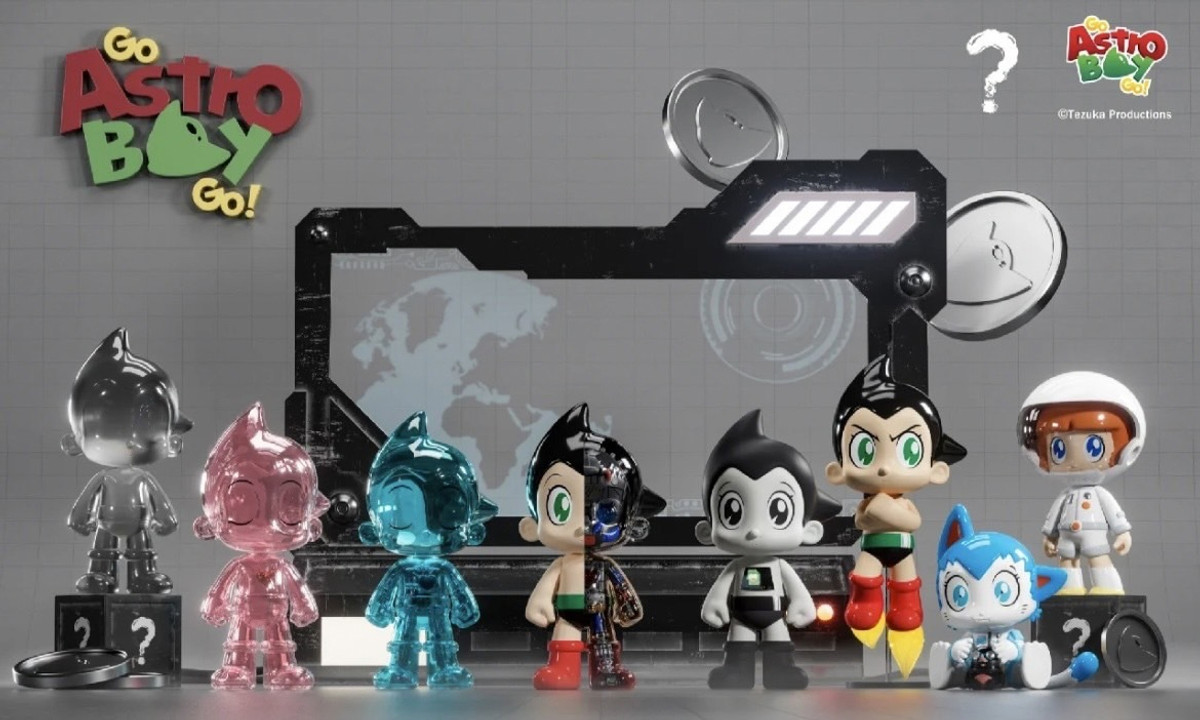 🌈ยกbox150฿🌈 go astro boy go mini ของแท้💯 arttoy โมเดล popmart เจ้าหนู ...