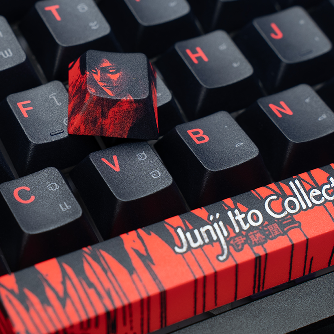 Set Keycap “EGA X JUNJI ITO COLLECTION” เซ็ทคีย์แคป Full Set 128 Key ...