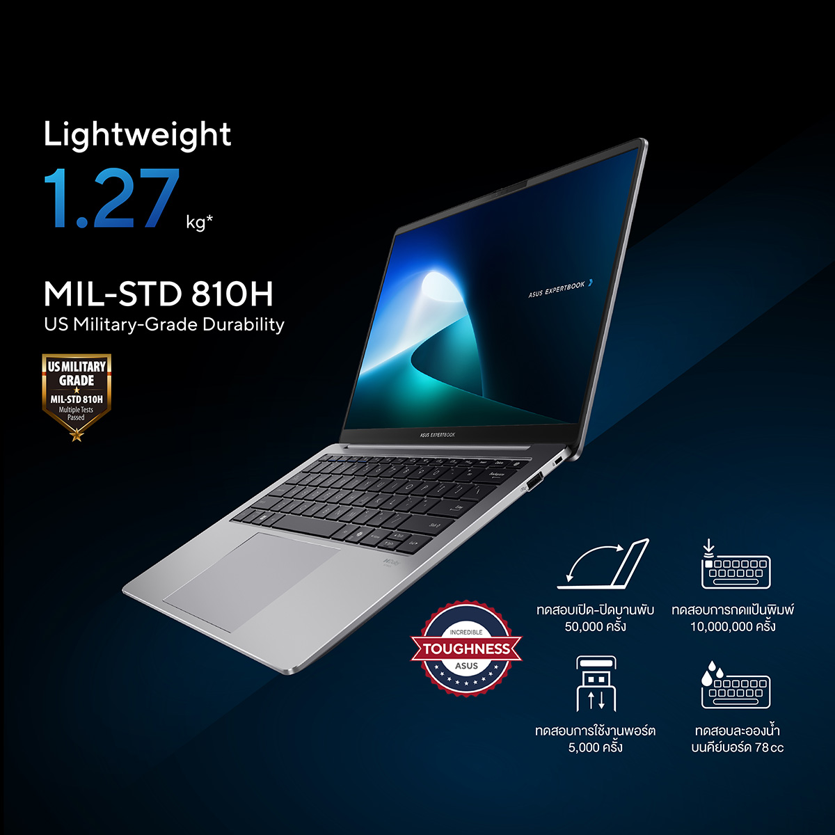 ASUS ExpertBook P5 (P5405CSA-NZ0088WS) | Intel® Core™ Ultra 7-258V ...