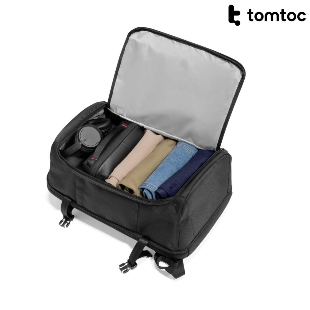Tomtoc Navigator-T67 Travel Laptop Backpack กระเป๋าเป้สะพายหลัง ความจุ 38L สำหรับการเดินทาง 2-4 ...