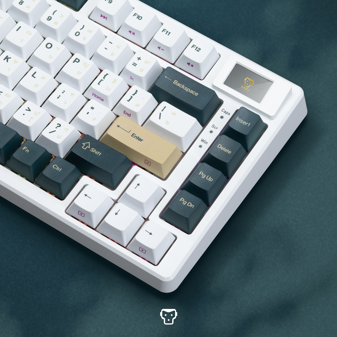 [ประกัน 1 ปี] Saru คีย์บอร์ดเกมมิ่ง Color Tft Kx 81 Jupiter จอ Led