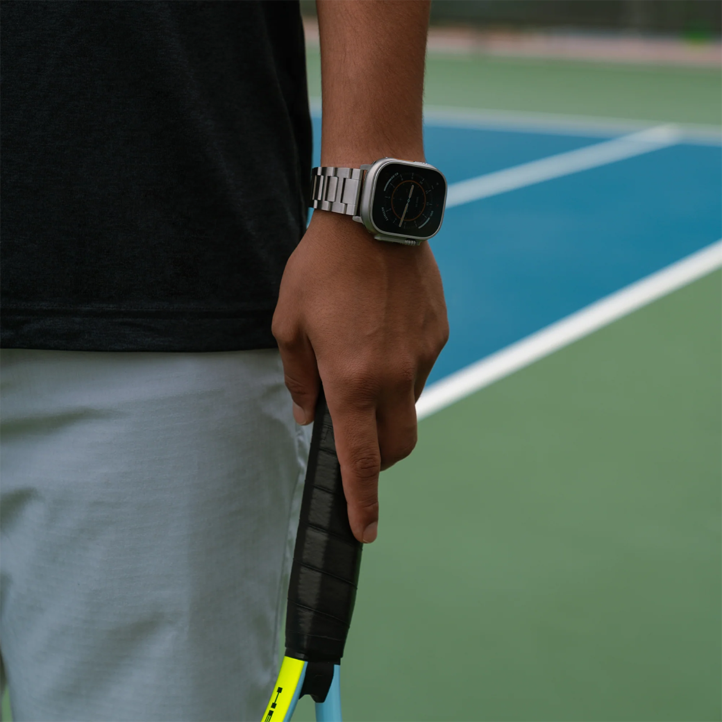 Sandmarc สายนาฬิกาสำหรับ Apple Watch Ultra 1/2 รุ่น Titanium (Grade 2,5 ...