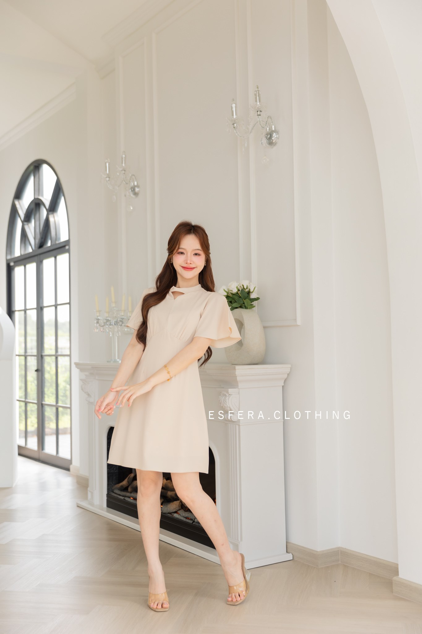 ESFERA-DR099-1 Venussy Lala Dress-เดรสน่ารัก | Shopee Thailand