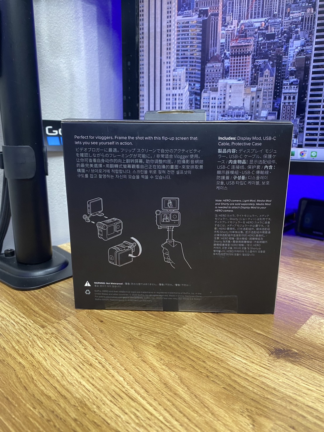 GoPro Display Mod Hero 8, 9, 10, 11, 12 Black | Shopee Thailand