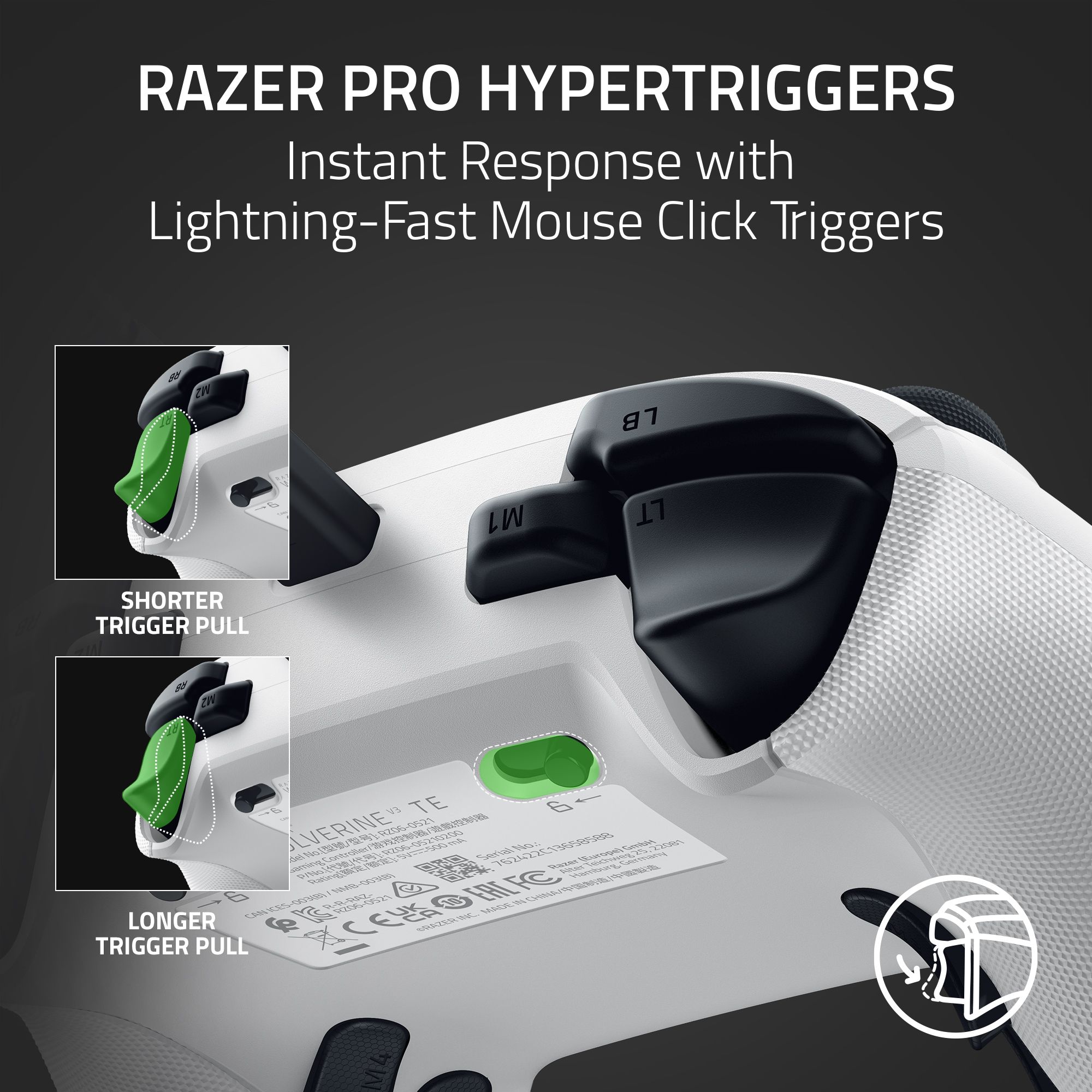 Razer Wolverine V3 Pro Wireless Esports Controller for Xbox & PC (จอย ...