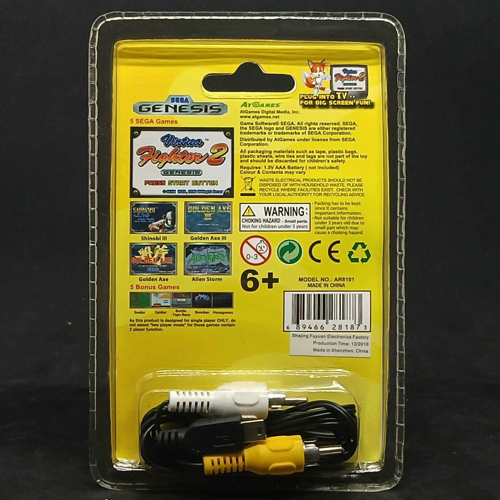 เครื่ิองเกมส์จิ๋วพกพา Sega Genesis Arcade Nano Video TV Game Console ...