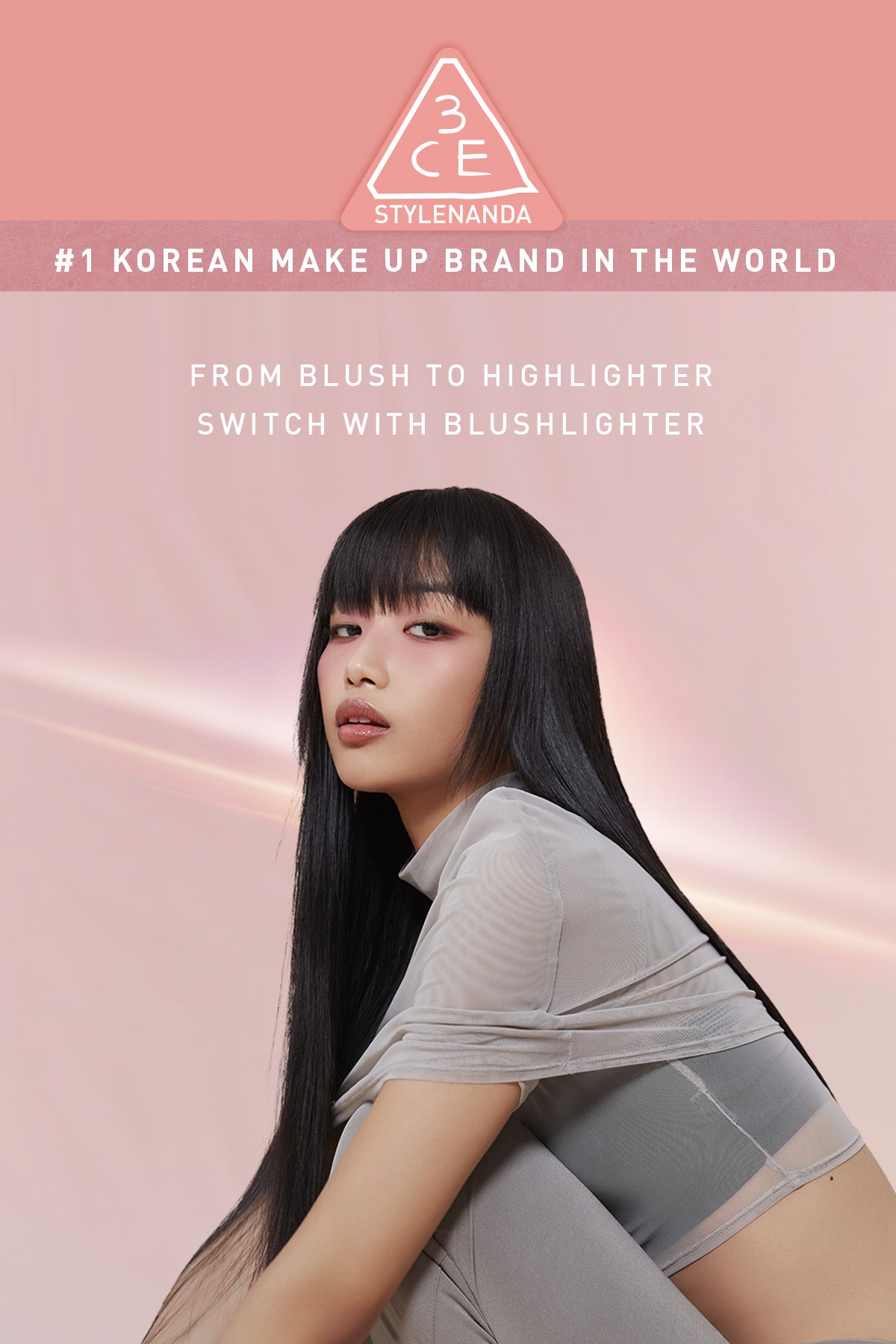 3CE BLUSHLIGHTER ทรีซีอี บลัชไลเตอร์ 4.3 กรัม (บลัชออน, ที่ปัดแก้ม, blush on) | Shopee Thailand