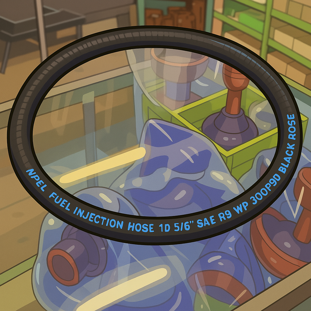 [ม้วน ยาว 5 เมตร]สายน้ำมัน NCR R9 สำหรับหัวฉีด SAE J30 R9 สำหรับแก็ส ...