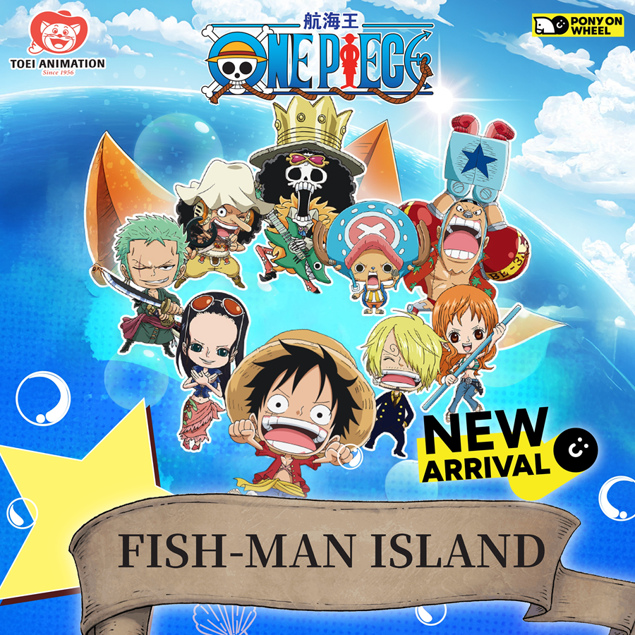 TOYzINBOX - ONE PIECE FISHMAN ISLAND BLIND BOX - กล่องจุ่ม - whole set ...