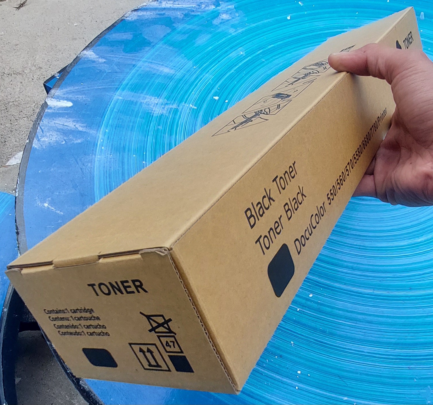 ผงหมึก toner เครื่องถ่ายเอกสาร Fujixerox docucolor 550/560/570/5580 ...