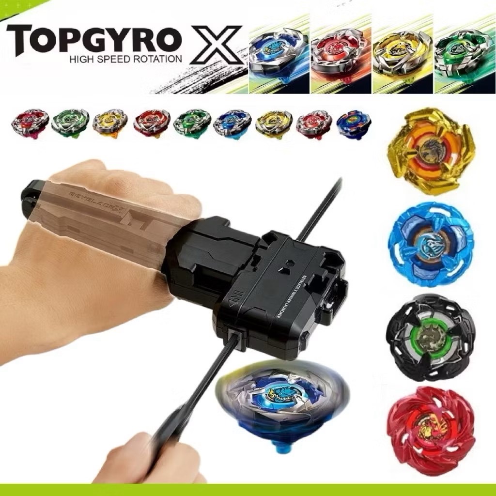 พร้อมส่ง TOPGYRO X Beyblade X 4.8cm ลูกข่างโลหะ สำหรับการแข่งขันและผู้เริ่มต้น ของเล่นต่อสู้หมุน ...