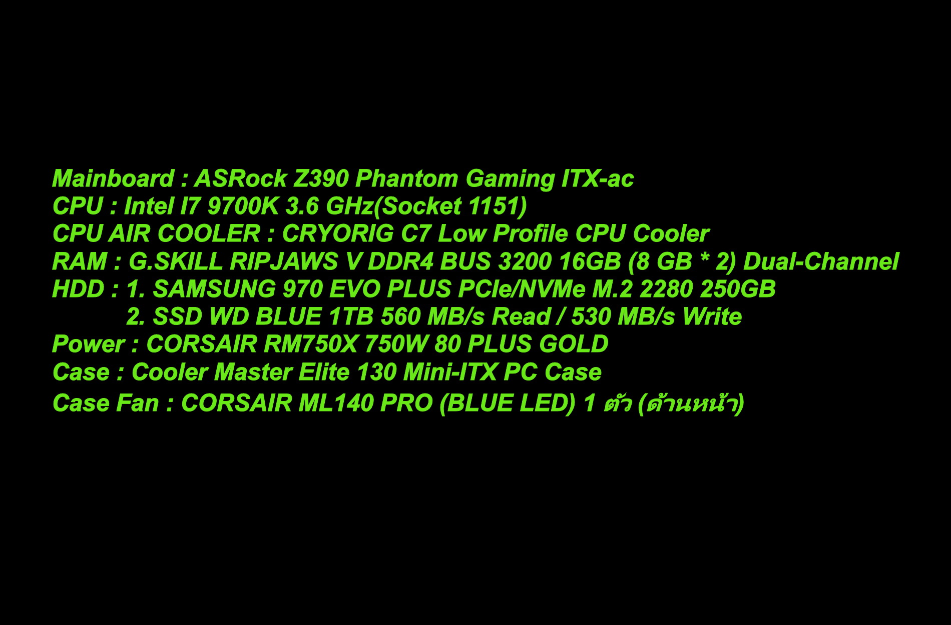 Computer Set ASRock Z390 + I7 9700K (Socket 1151) + G.SKILL RIPJAWS bus ...
