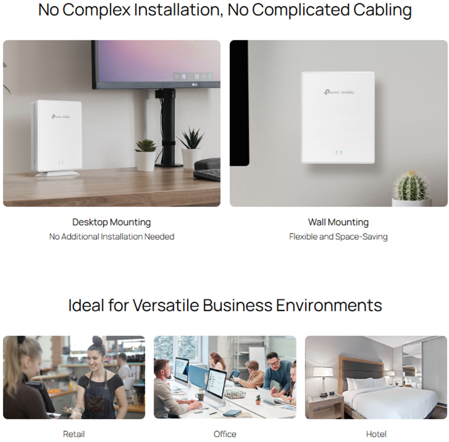TP-LINK EAP650-Desktop Omada AX3000 Desktop Wi-Fi 6 Access Point-ของแท้ ...