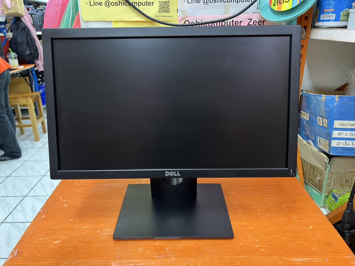[มือสอง]MONITOR (จอมอนิเตอร์) DELL E1916H 18.5"(port DP /VGA)/แถมสาย ...