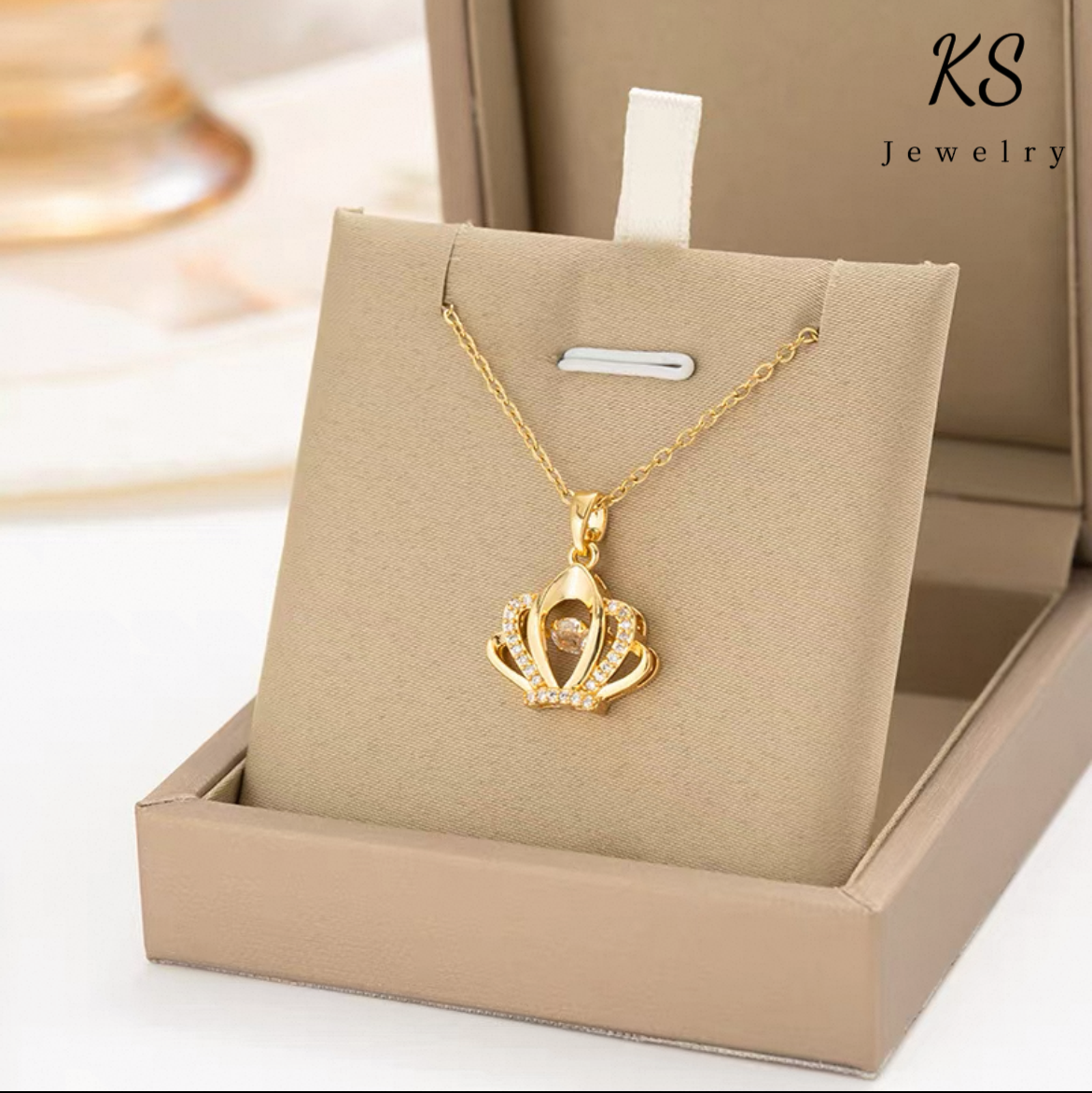 KS Jewelryสร้อยคอสุภาพสตรี,แฟชั่น ชม. ไอพอตเตอร์ กระดูกไหปลาร้า โซ่โลหะ ...