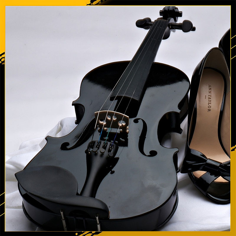 HEARTSTRING ไวโอลิน1/8-4/4ไวโอลินสีขาว ไวโอลินสีดำชุด violin สำหรับ ...
