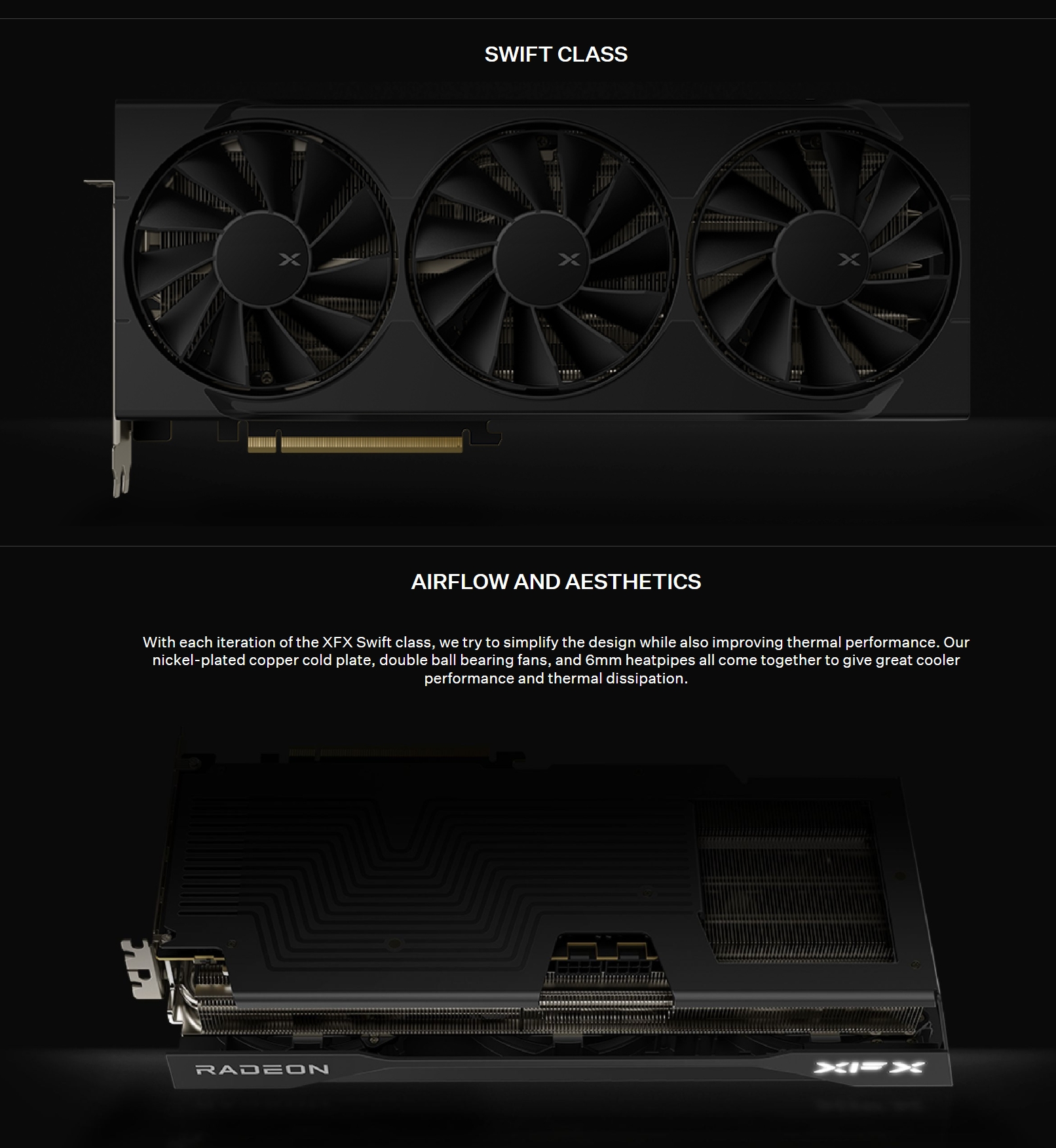VGA XFX Swift AMD Radeon RX 9070XT Triple Fan Gaming Edition | Shopee ...