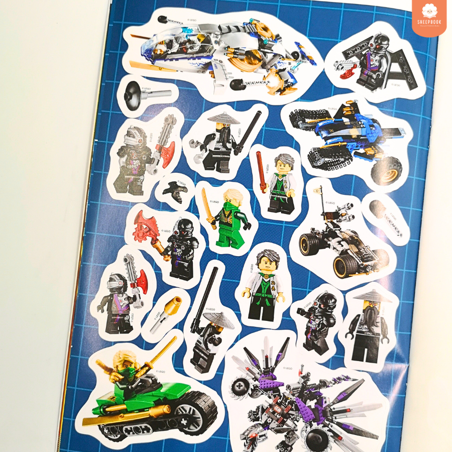 หนังสือกิจกรรม LEGO Ninjago: Ready, Steady, Stick Activity Book พร้อม ...