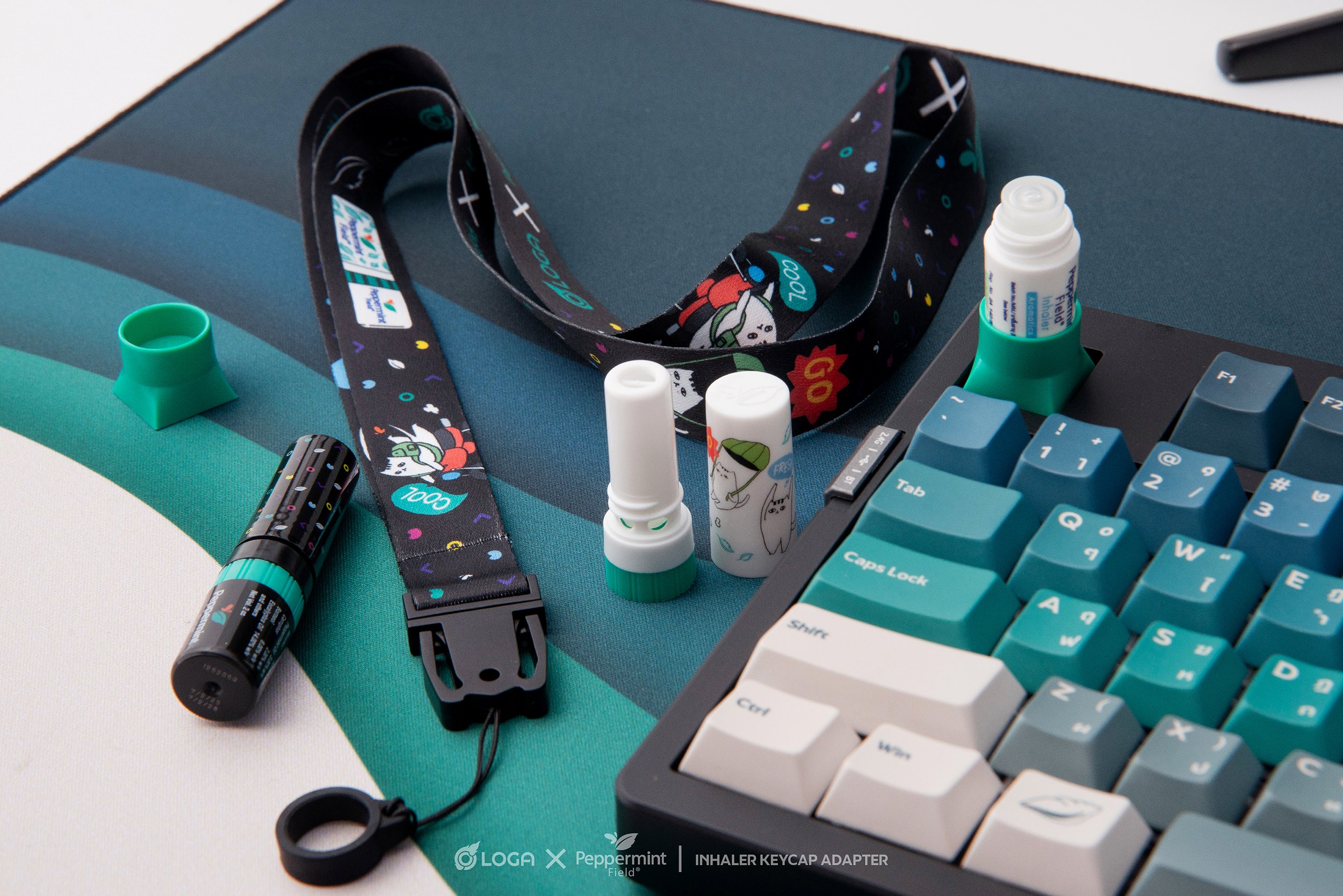 LOGA x Peppermint Field : Inhaler Keycap Adapter | Shopee Thailand