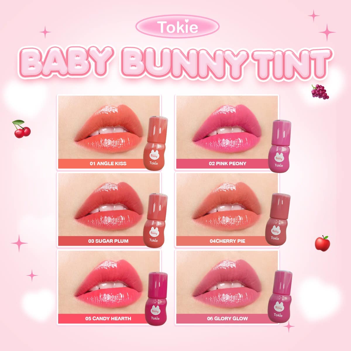 Tokie Baby Bunny Lip Tint 5 g. ลิปทินต์จิ๋ว | Shopee Thailand