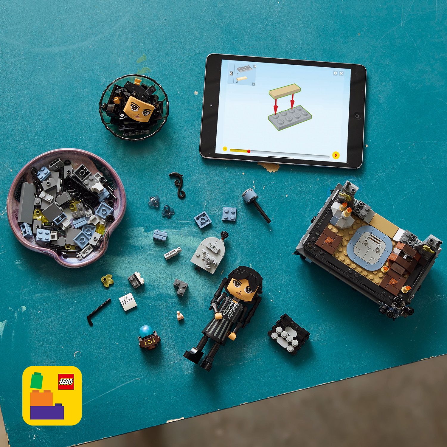 LEGO Wednesday 76780 Wednesday Addams Figure (702 Pieces) | Shopee Thailand