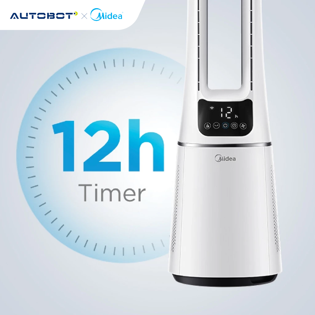 AUTOBOT x Midea พัดลมไร้ใบพัด เครื่องฟอกอากาศ Air Multiplier รุ่น ...