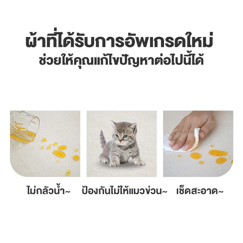 INFUN พรม พรมการ์ตูน Cartoon carpet พมปูพื้นห้อง 5 สี ขนนุ่ม กันลื่น ...