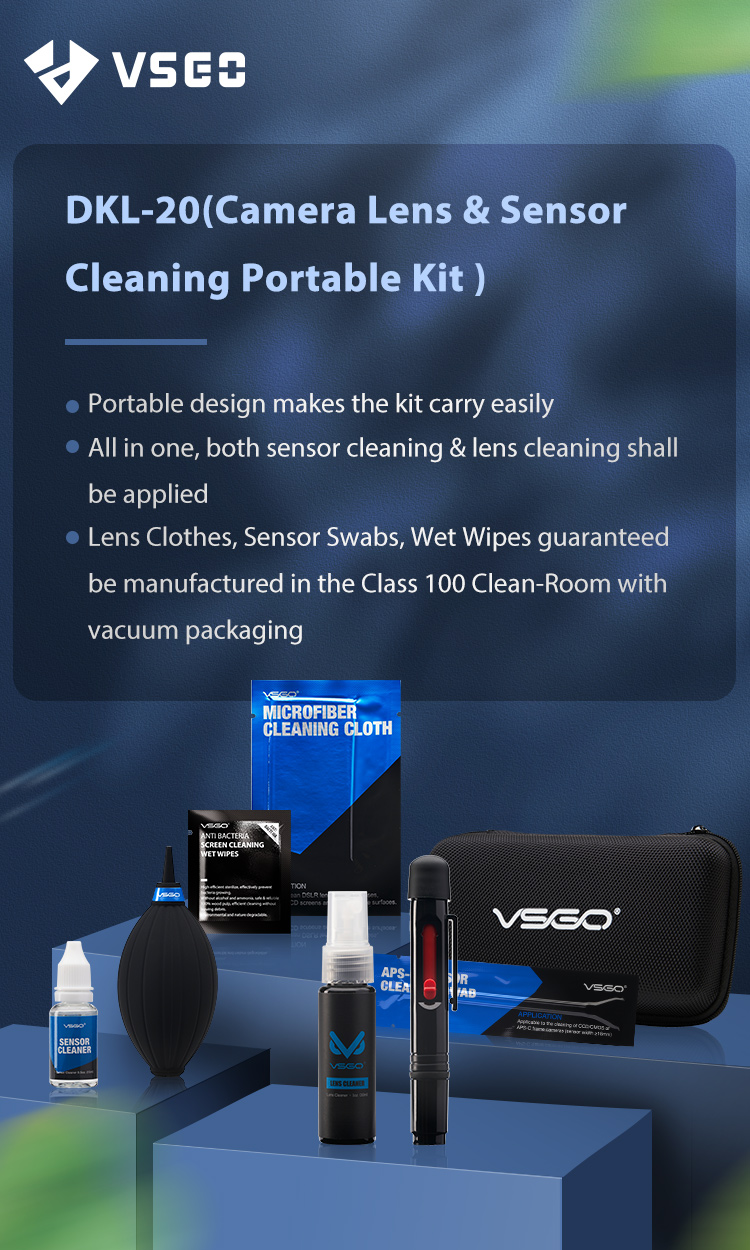 VSGO 20in1 ชุดทำความสะอาดกล้องและเลนส์ Camera Lens Cleaning Kit DKL-20 ...