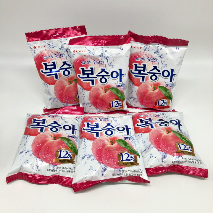 ลูกอม พีช แคนดี้ Lotte Peach Candy 153g ลูกอมเกาหลี 복숭아 캔디 | Shopee ...