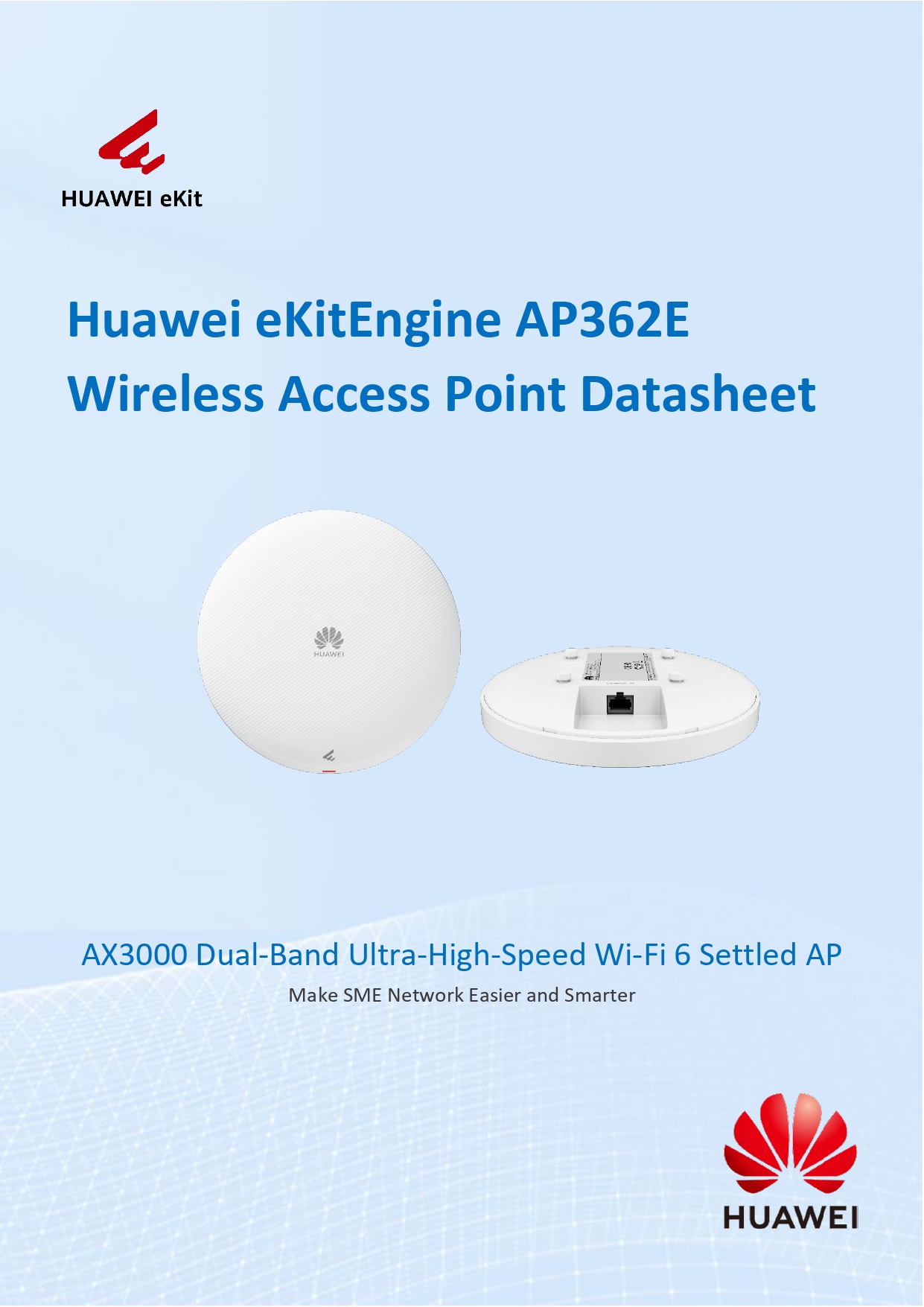 Huawei AP361 / AP362E WiFi 6 indoor Dual Band Access Point smart ...