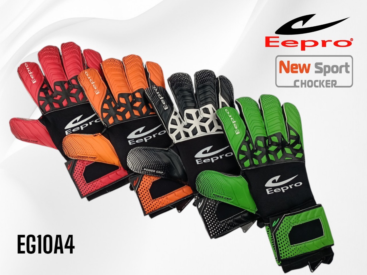 ถุงมือผู้รักษาประตู มีฟิงเกอร์เซฟ EEPRO SPORT รุ่น EG10A4 | Shopee Thailand