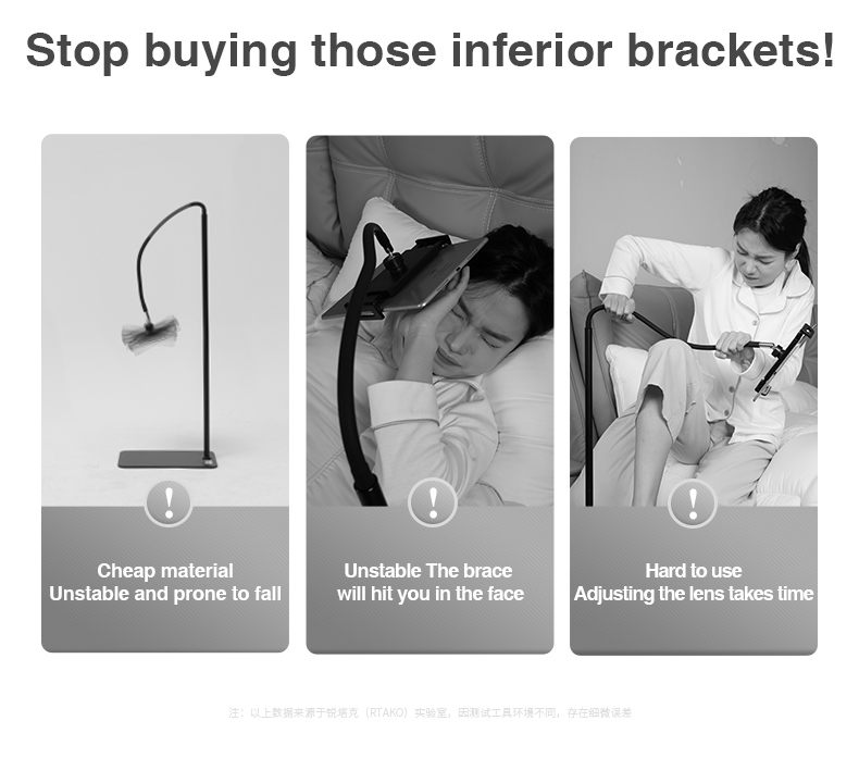 [ส่งจากไทย] Rtako ขาตั้งแพดและมือถือแบบตั้งพื้น ฐานเหล็กคาร์บอนอย่างดี วางจอได้สูงสุด 12.9นิ้ว ...