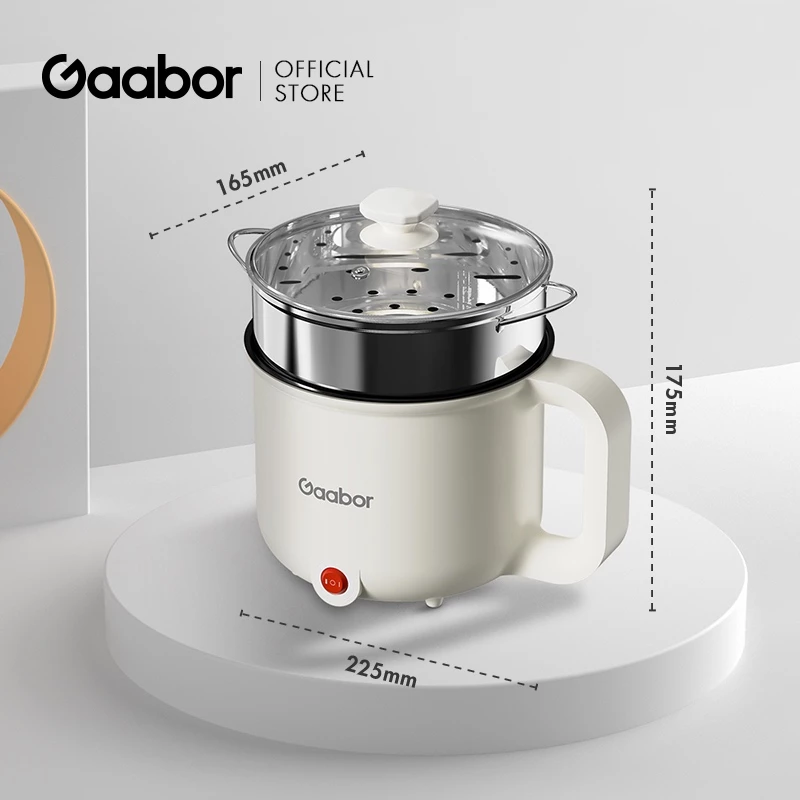 Gaabor หม้อไฟฟ้ามินิ Multi-purpose mini hotpot รุ่น GR-N18A กำลังไฟฟ้า ...