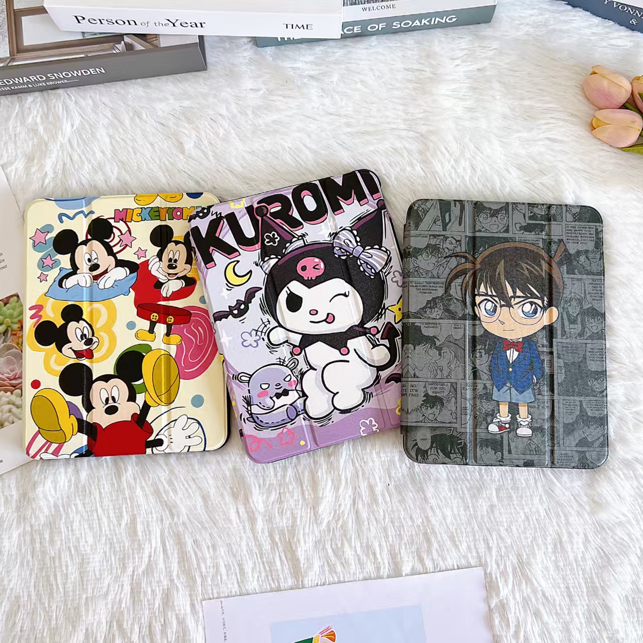 เคสไอแพด ซิลิโคนนิ่มตั้งได้ สำหรับรุ่น มินิ1234567 Air1/2 Air4/5/6 Air3 ...