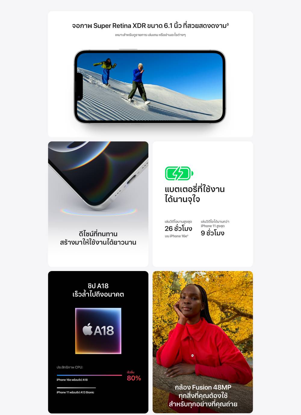 Apple iPhone 16e by Studio 7 ใหม่ล่าสุด | Shopee Thailand