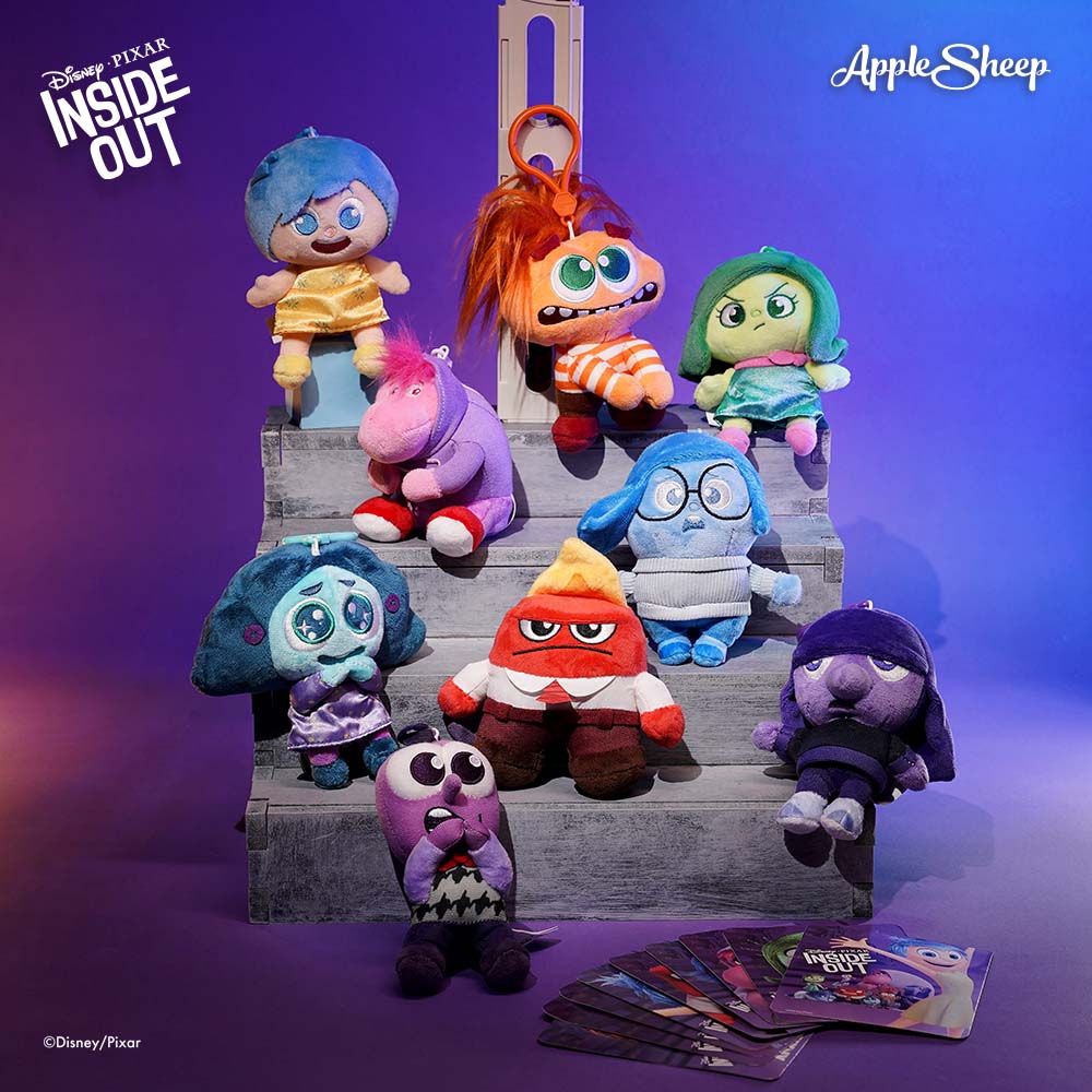[กล่องสุ่ม Inside out] Blind Box Keychain Inside Out Collection กล่อง ...