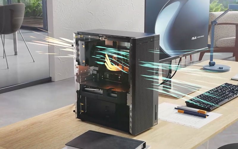 DESKTOP PC (คอมพิวเตอร์ตั้งโต๊ะ) ASUS V500 MINI TOWER V500MV ...