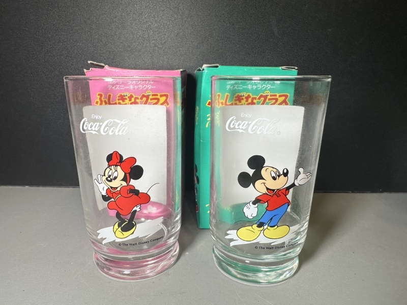 แก้วน้ำ Coca Cola X Disney Mickey & Minne Mouse Glass | Shopee Thailand