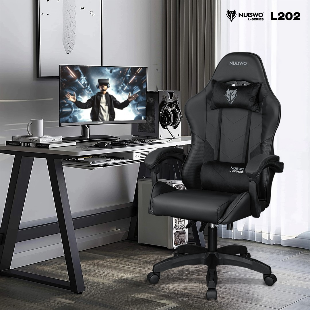 [ประกัน 6 เดือน] NUBWO เก้าอี้เกมมิ่ง Gaming Chair L202 มีให้เลือก 3 สี ...