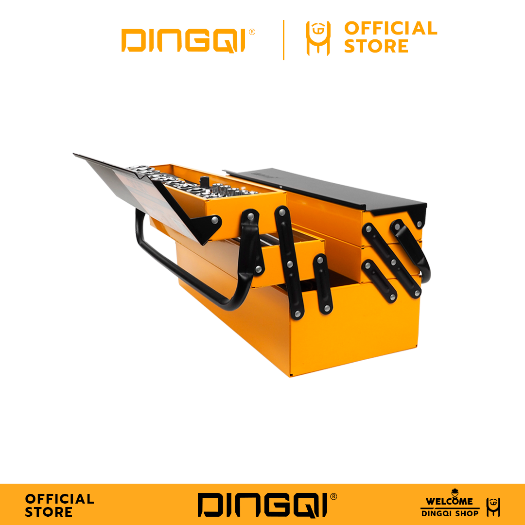 DINGQI ชุดกล่องเครื่องมือช่าง SET 59ตัว รหัสสินค้า 110059 (ร้านไทย ส่งด่วนใน) กล่องเครื่องมือ ...